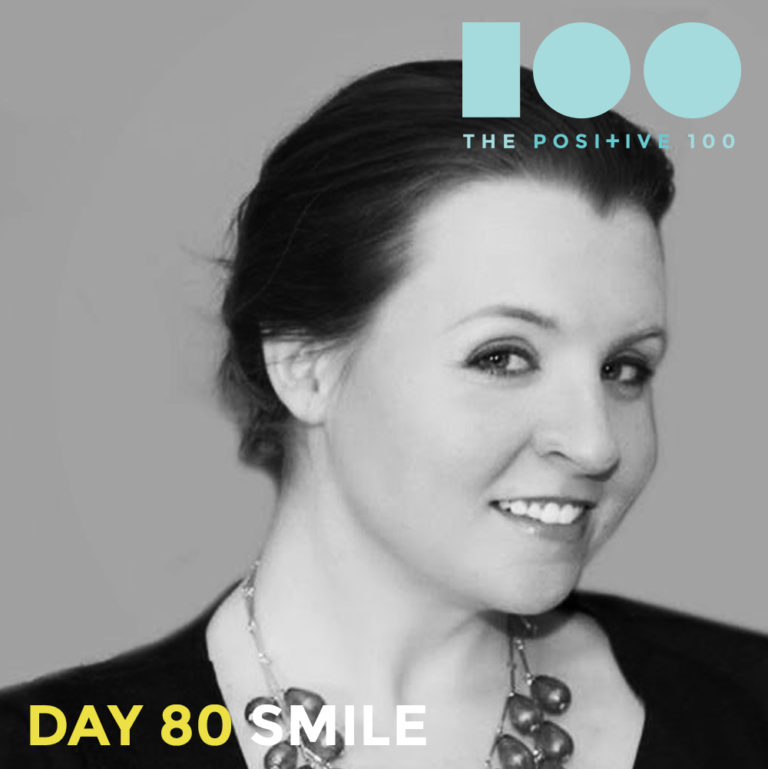 Day 80 : Smile | Positive 100 | Chronic Positivity Project • Even Curiouser